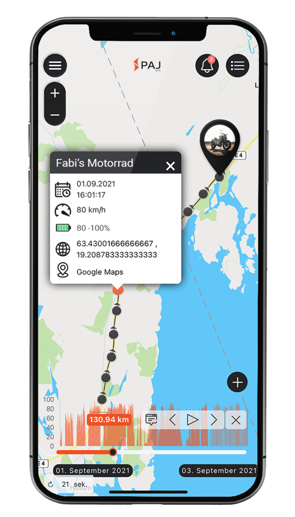 POWER Finder 4G GPS tracker | PAJ GPS