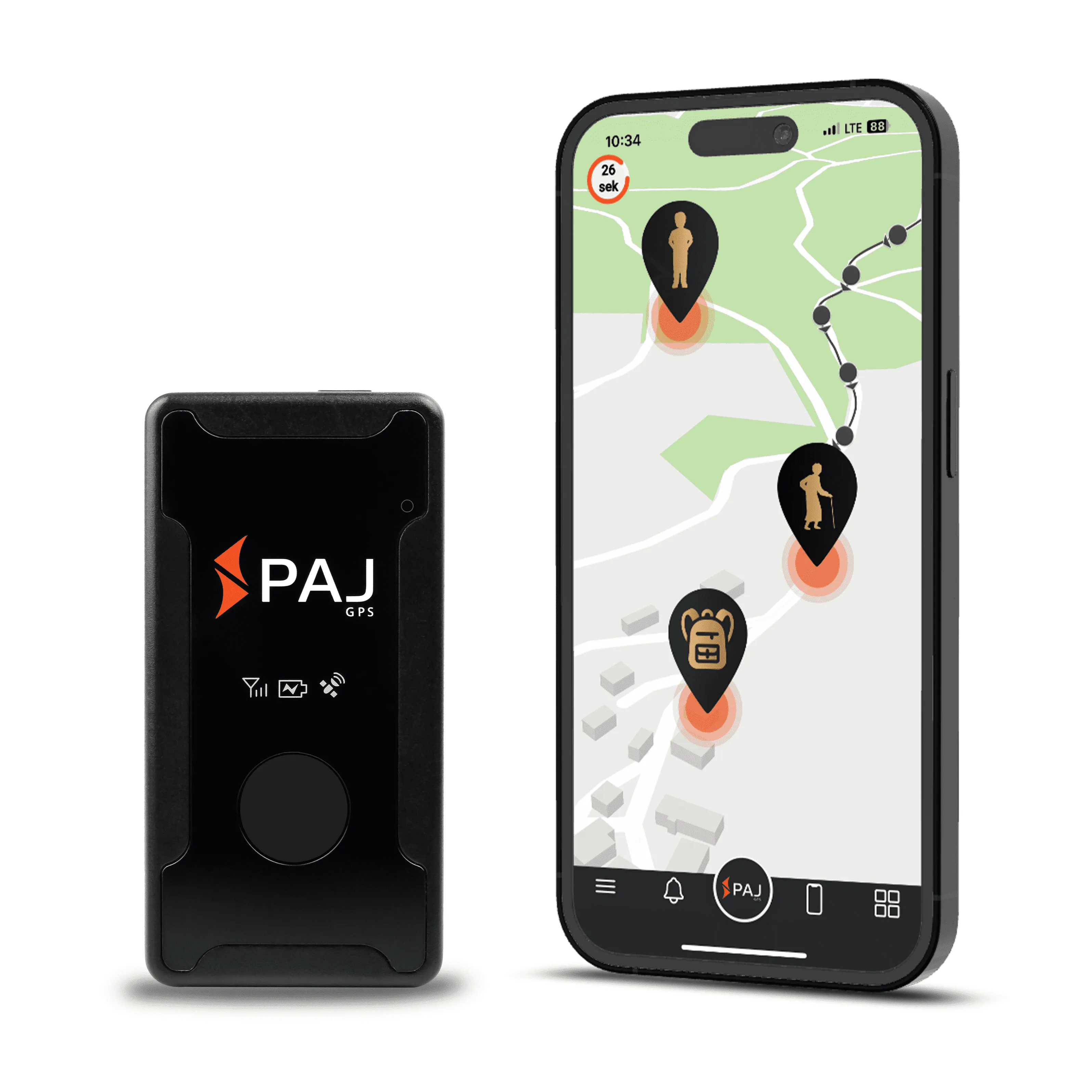 GPS Tracker for Kids - Live Track and Receive SOS Alert
