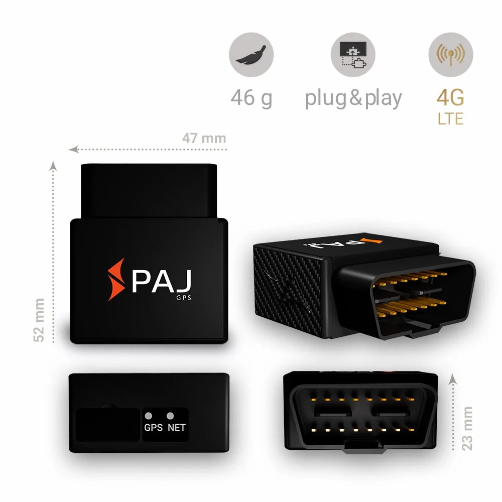 CAR OBD Finder 4G 2.0 GPS tracker for vehicles | PAJ GPS