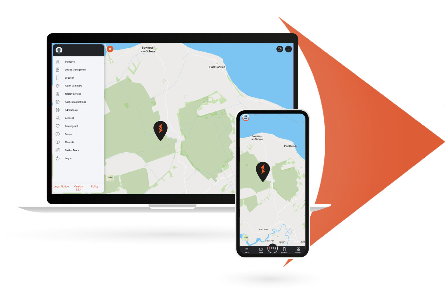 FINDER Portal - PAJ GPS Tracker